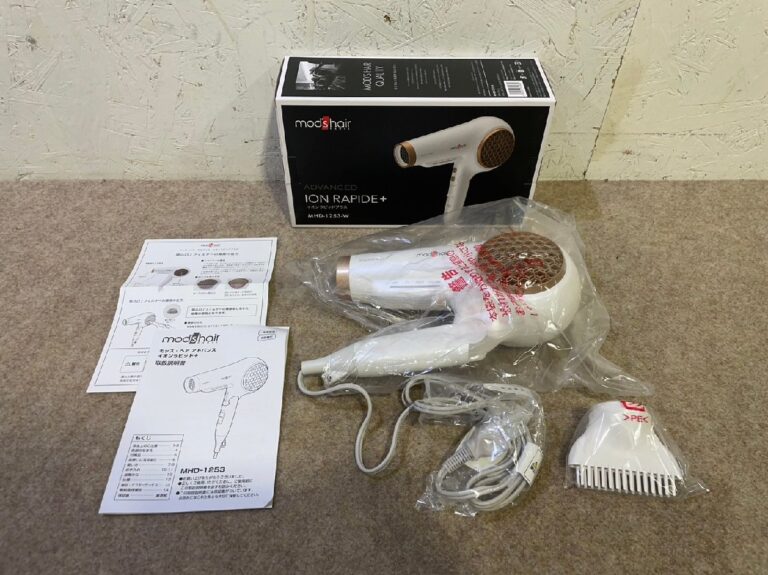 家電 買取価格情報 大阪市浪速区 店頭でのお買取 モッズヘア mod’s hair ドライヤー MHD-1253-W ホワイト 新品未使用 | 買取コム｜家電 テレビ パソコン 電動工具を高価 ...
